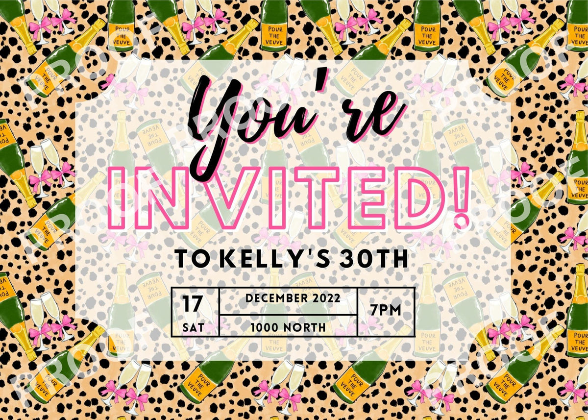 Digital Download | Party Invitation – Katie Herman Art